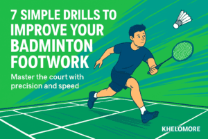 7 Simple Badminton Footwork Drills for Better Game